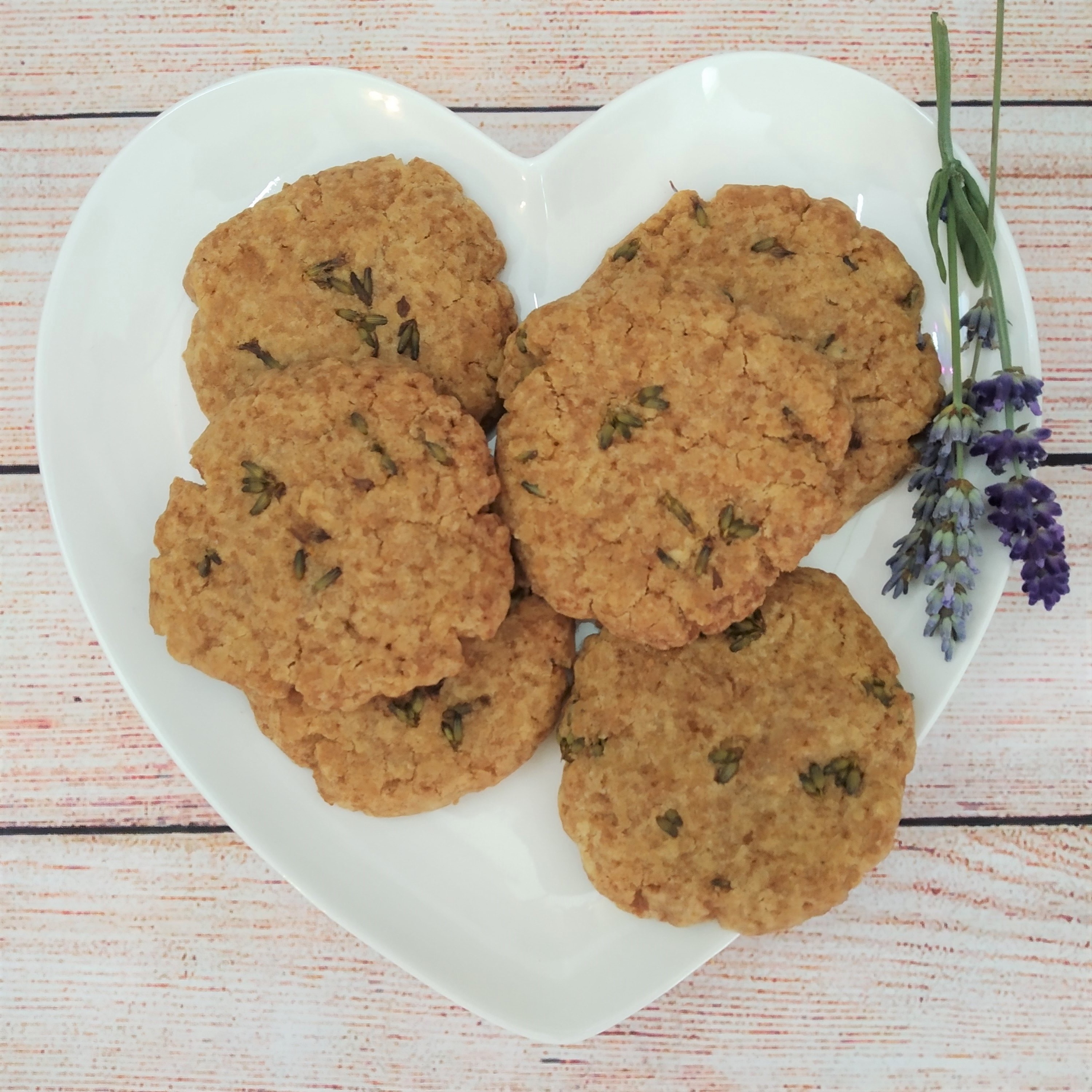 Lavender & Ginger Biscuits (gf, df, sf, vegan) – Kirstie Anne Wellbeing